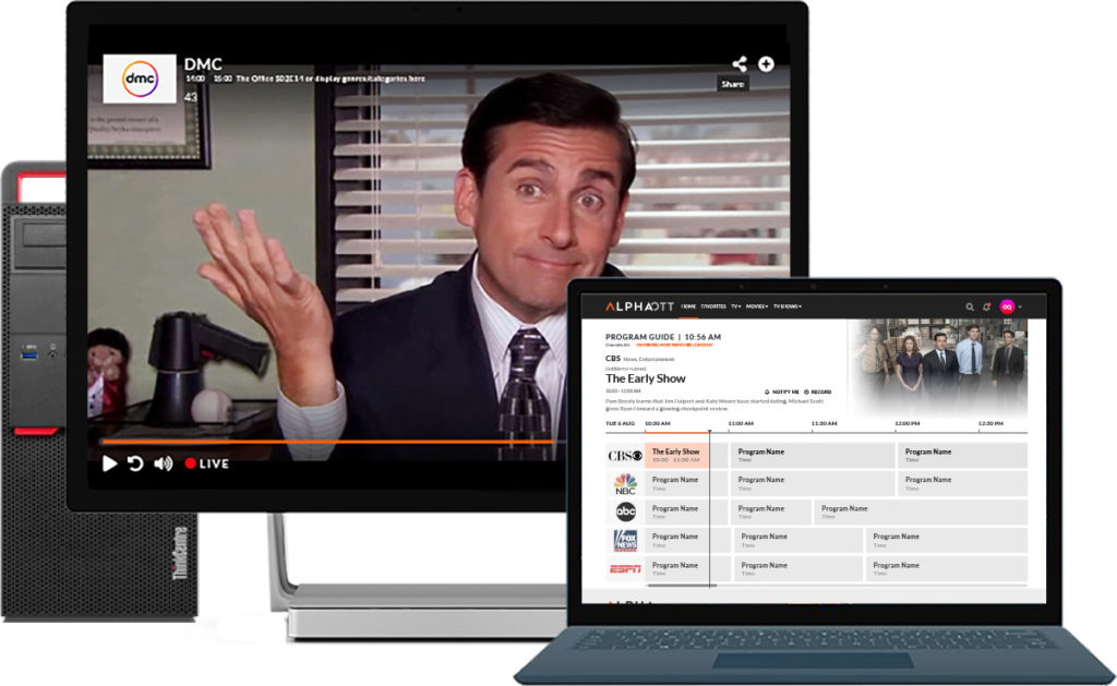 WebTV Application | Schedule Your Demo Now - AlphaOTT
