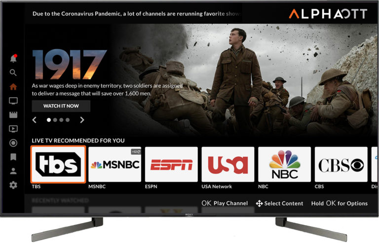 Android TV Application - AlphaOTT