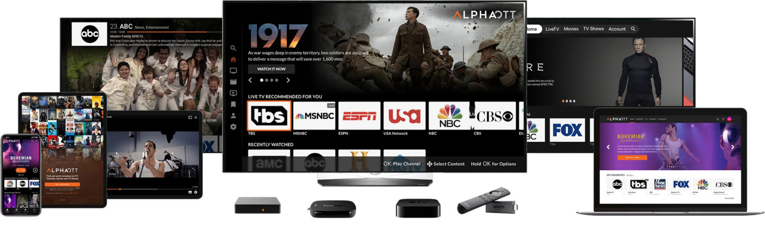 IPTV Middleware, Middleware IPTV OTT, OTT Middleware - AlphaOTT